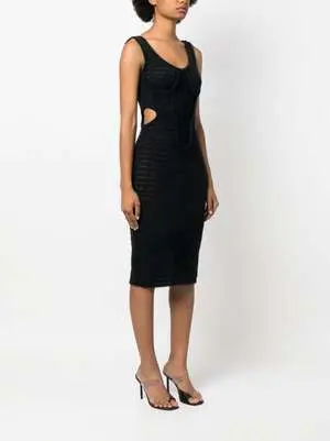 GENNY Cut-out Detail Bodycon Dress