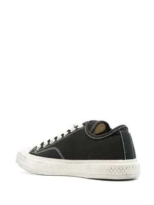 Acne Studios Ballow Tag Distressed-effect Sneakers - Black