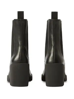 Burberry Leather Chelsea Boots