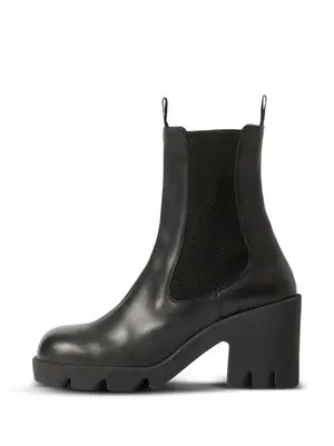 Burberry Leather Chelsea Boots