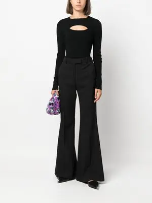 Diane Von Furstenberg Cut-out Top