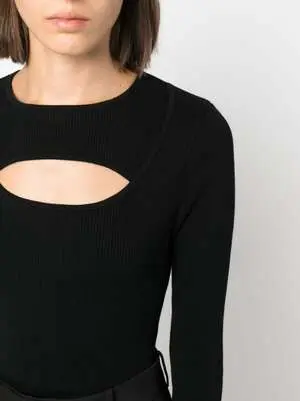 Diane Von Furstenberg Cut-out Top