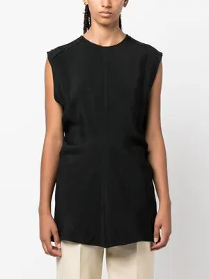 Studio Nicholson Garda Gathered Tank Top