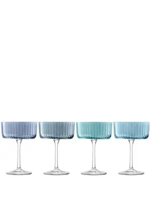 LSA INTERNATIONAL Gems Cocktail Glass - Blue