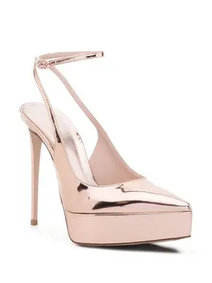 LE SILLA Uma 140mm Slingback Pumps - Pink