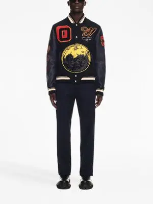 Off-White Moon Phase Bomber Jacket