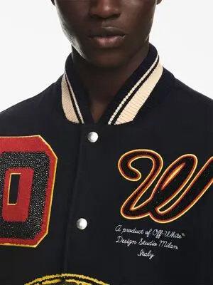 Off-White Moon Phase Bomber Jacket