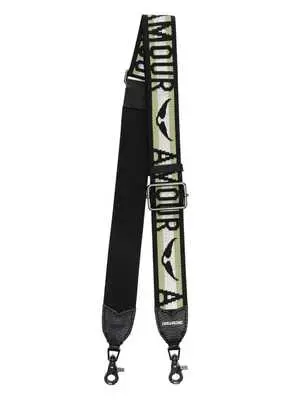 Zadig&Voltaire Logo-jacquard Shoulder Strap - Black