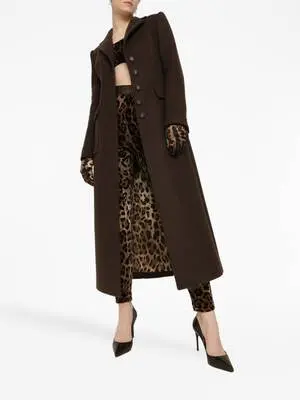 Dolce & Gabbana Leopard-print Crop Top - Brown