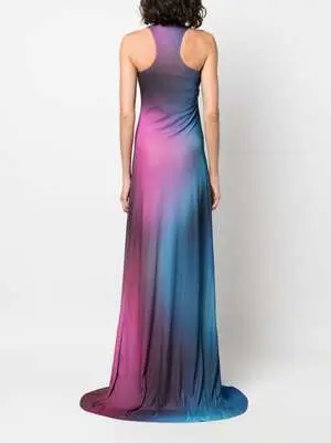 Patrizia Pepe Body-print Maxi Dress