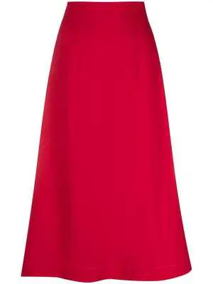 Moschino High-waisted Skirt - Red