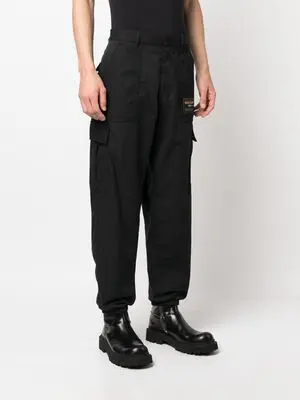Moschino Logo-patch Cargo Trousers