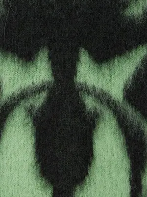 La DoubleJ Intarsia-knit Long-sleeve Jumper - Green