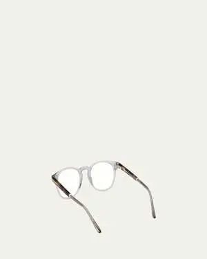 TOM FORD Blue Light Blocking Round Optical Glasses