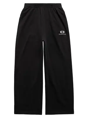 Balenciaga Unity Sports Icon Baggy Sweatpants - Black  - Black
