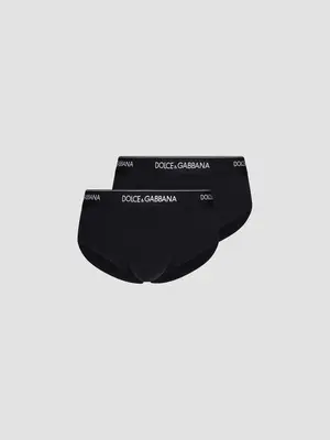 Dolce & Gabbana 2-pack Brando Briefs Set - Black