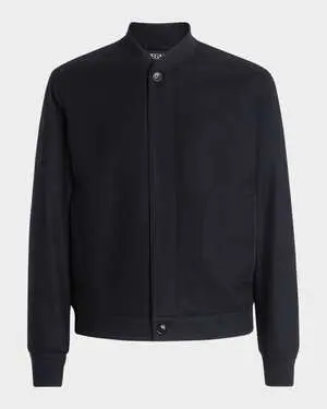 Zegna Cuffed Jackets For Men