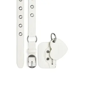 Balenciaga Le Cagole Charms Belt - Optic White
