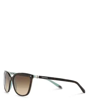 Tiffany & Co. Cat Eye Square Sunglasses, 55mm