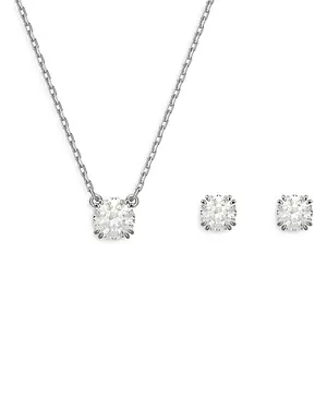 SWAROVSKI Stilla Necklace And Stud Earrings Set