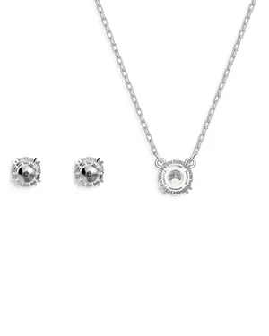 SWAROVSKI Stilla Necklace And Stud Earrings Set