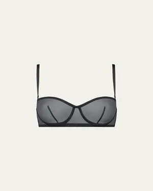 ERES Indiscrete Convertible Stretch Tulle Bra Ultra