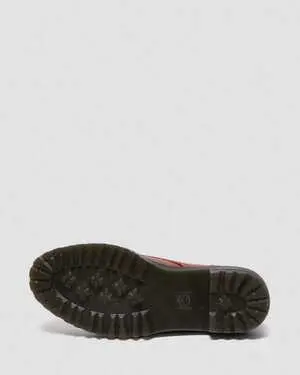 Dr. Martens Leona Farrier Leather Heeled Boots