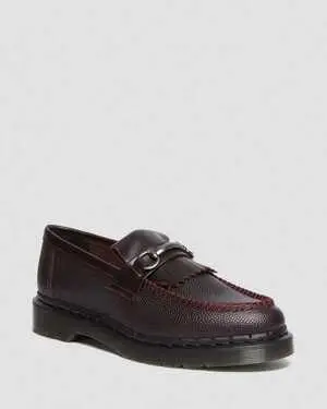 Dr. Martens Adrian Snaffle Pebble Grain Leather Loafers