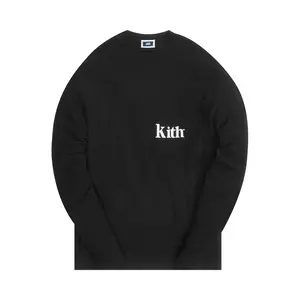 Kith Long-sleeve Quinn Tee - Black