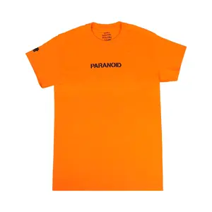 ANTI SOCIAL SOCIAL CLUB Anti Social Social Club X Undefeated Paranoid Logo T-Shirt Orange