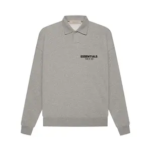 Fear Of God Long-sleeve Polo - Grey