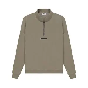 Fear Of God Mockneck Half Zip - Tan
