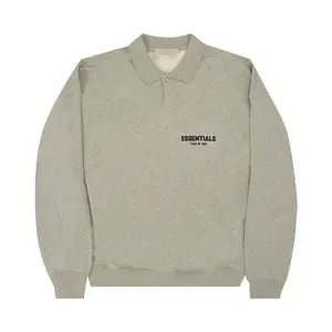 Fear Of God Long-sleeve Polo - Grey
