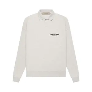 Fear Of God Long-sleeve Polo - Grey