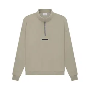 Fear Of God Mockneck Half Zip - Green