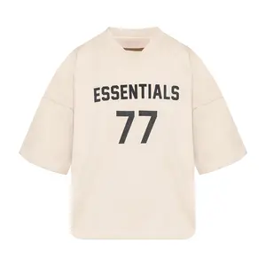 Fear Of God Football Tee - Cream