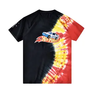 TRAVIS SCOTT Jackboys Hot Wheels T-shirt 'tie-dye - Black