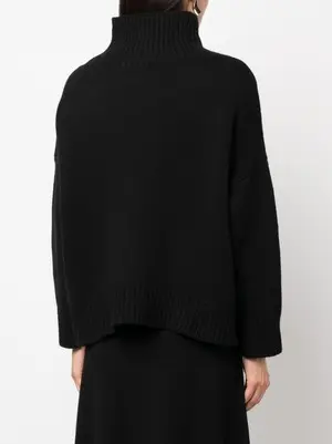 YVES SALOMON Button-detailed Knitted Jumper