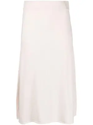 YVES SALOMON Flared Knitted Skirt