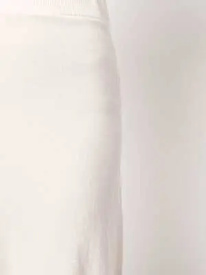 YVES SALOMON Flared Knitted Skirt