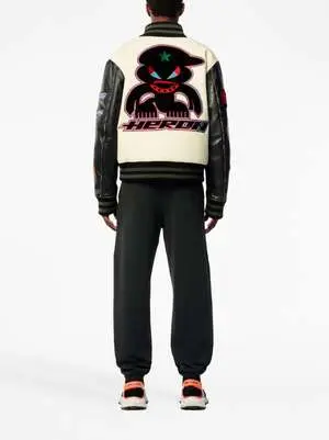 Heron Preston Varsity Bomber Jacket - Neutrals