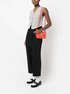 Kenzo Boke Flower Leather Shoulder Bag
