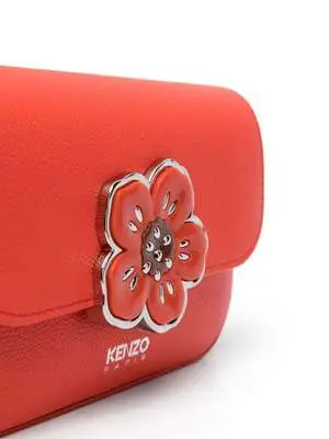 Kenzo Boke Flower Leather Shoulder Bag