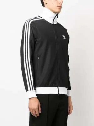 Adidas Beckenbauer Adicolor Classic Zip-up Sweatshirt - Black