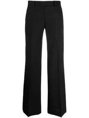 QUIRA Mid-rise Wide-leg Trousers