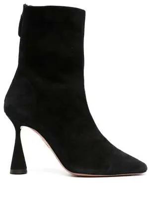 Aquazzura Zip Up Booties