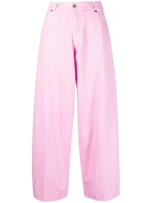 HAIKURE Wide-leg Jeans - Pink