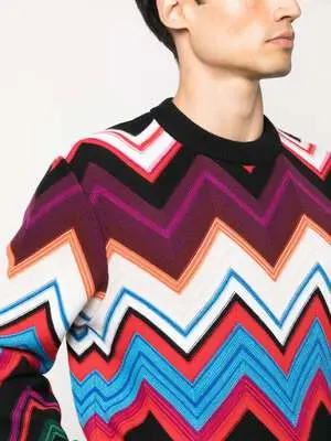 Missoni Zigzag Crew-neck Jumper
