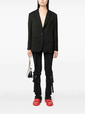 MSGM Notched-lapels Single-breasted Blazer