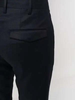 PT TORINO Mid-rise Tailored Trousers - Blue
